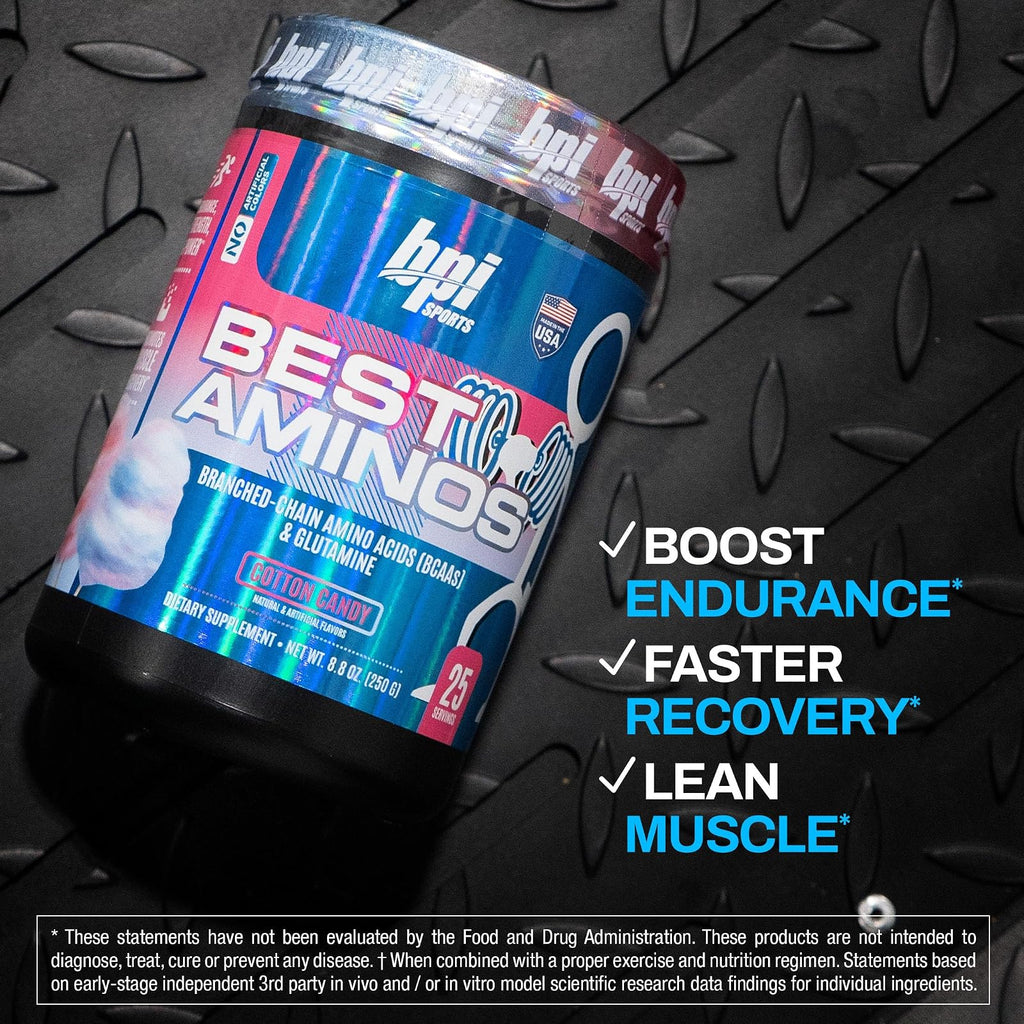 Delicious flavours of BCAA powder