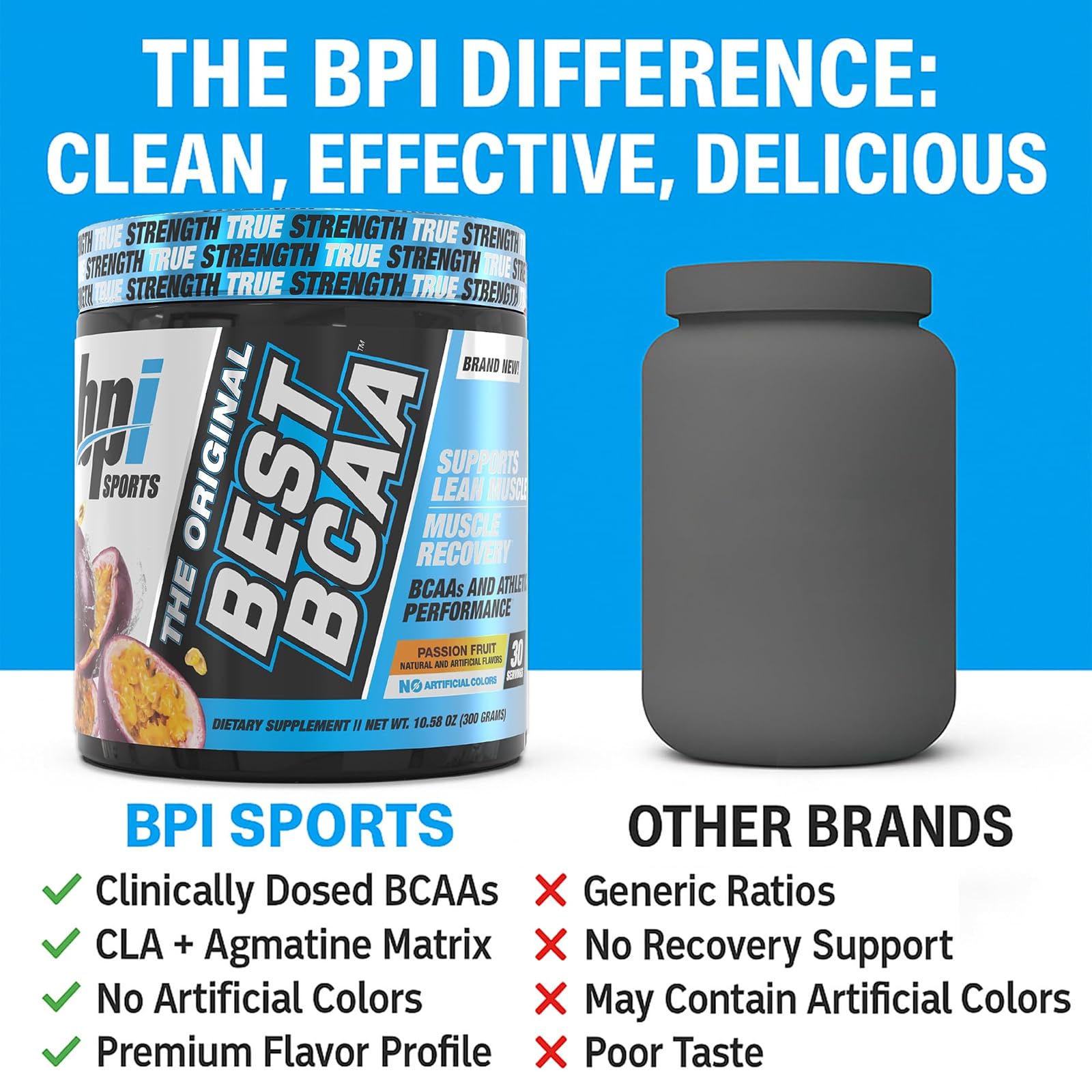 Delicious flavours of BPI BCAA powder