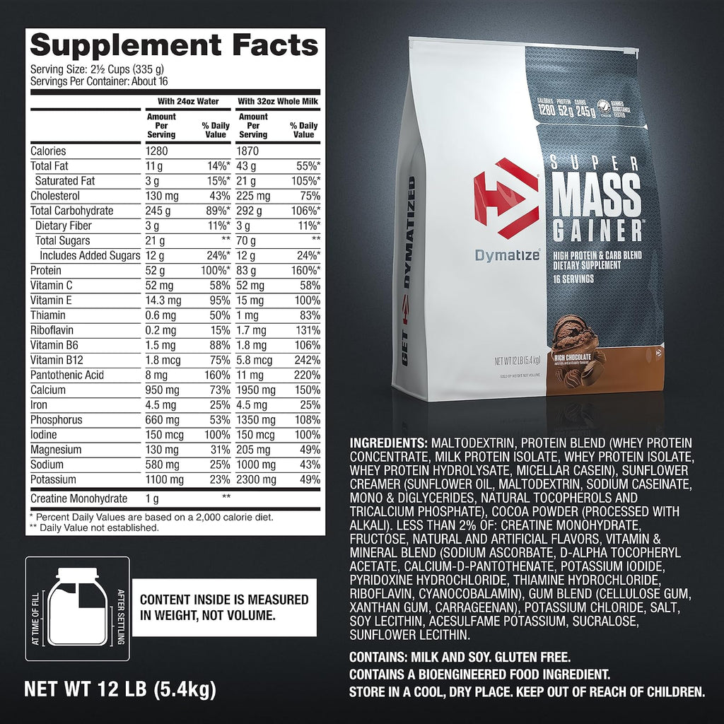 delicious flavours of mass gainer