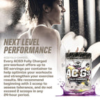 delicious flavours of PMD pre workout