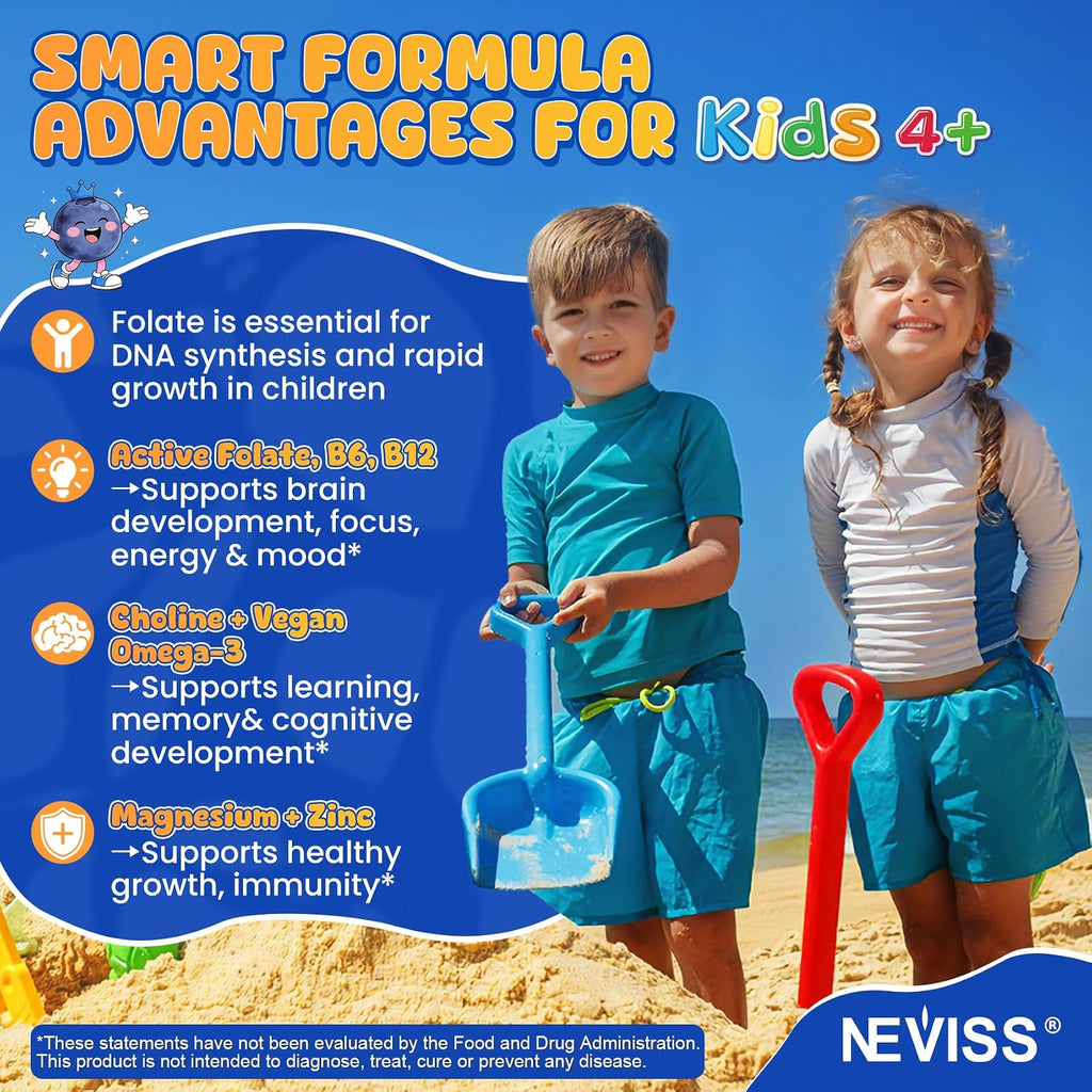 Delicious folate gummies for daily nutrition