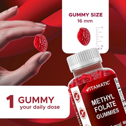 Delicious folate gummies for women