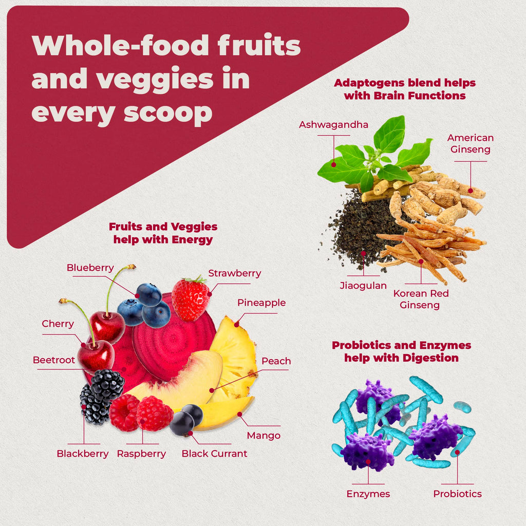 delicious fruit and vegetable drink