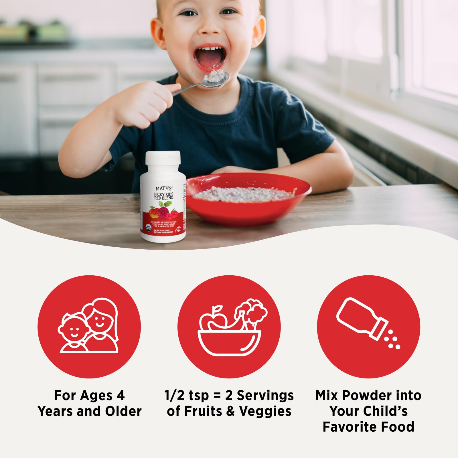 delicious fruit and veggie blend for toddlers