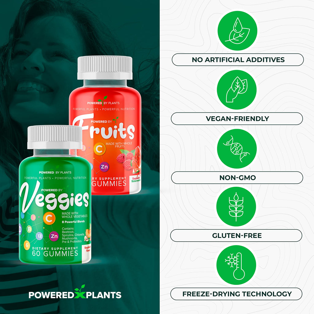 delicious fruit and veggie gummy vitamins