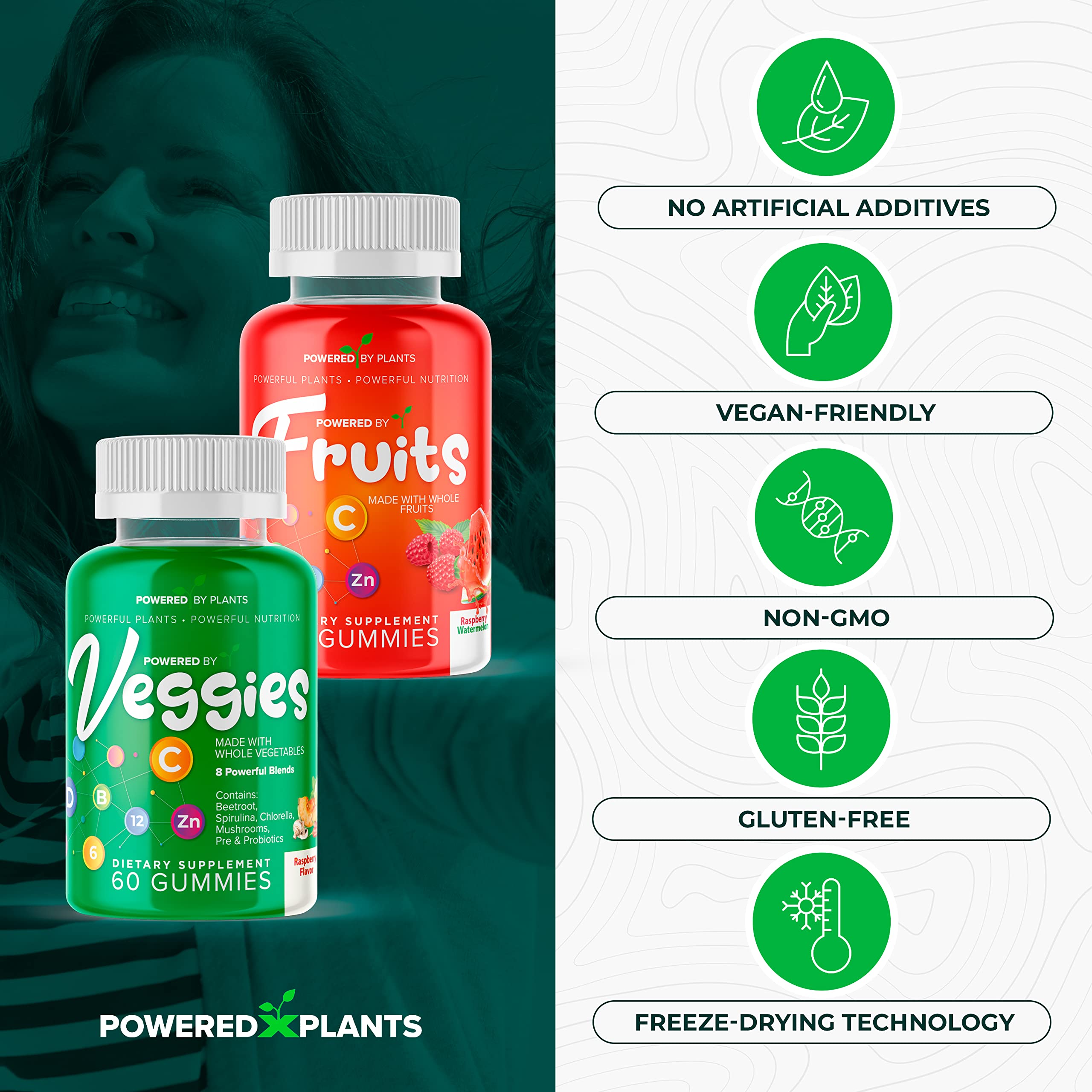delicious fruit and veggie gummy vitamins