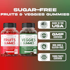delicious fruit and veggie gummy vitamins