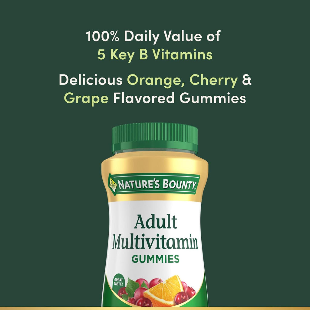 delicious fruit-flavoured multivitamin gummies