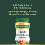 delicious fruit-flavoured multivitamin gummies