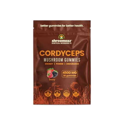 Delicious fruit-flavoured mushroom supplement