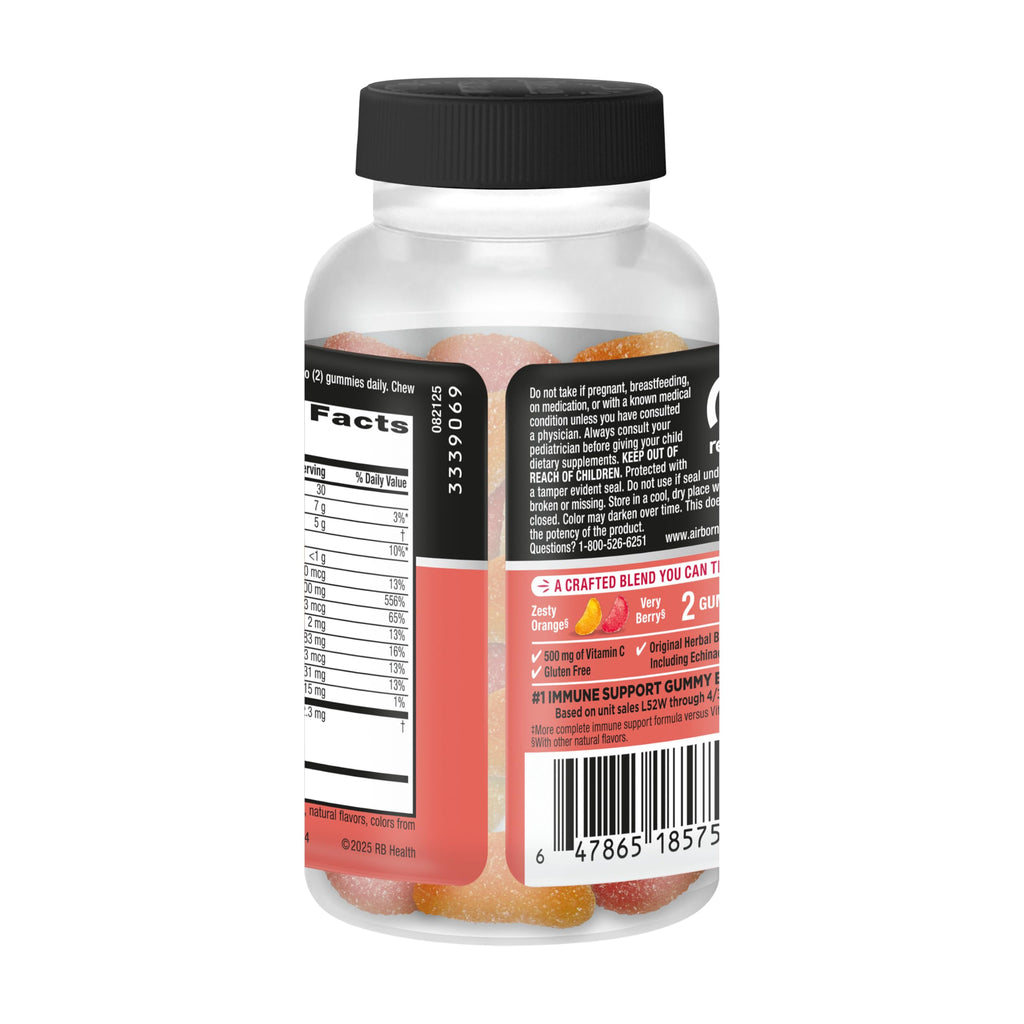 delicious fruit-flavoured vitamin gummies