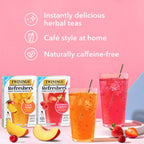 delicious fruit-infused herbal tea