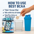 Delicious fruit punch BCAA drink
