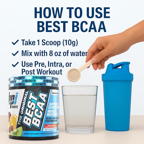 Delicious fruit punch BCAA drink