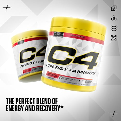 Delicious fruit punch BCAA supplement