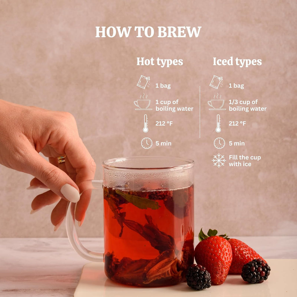 delicious fruit tea blend