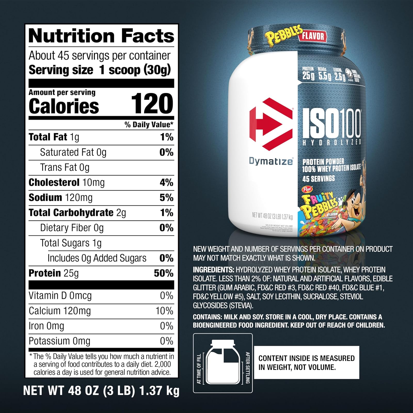 Delicious fruity protein supplement