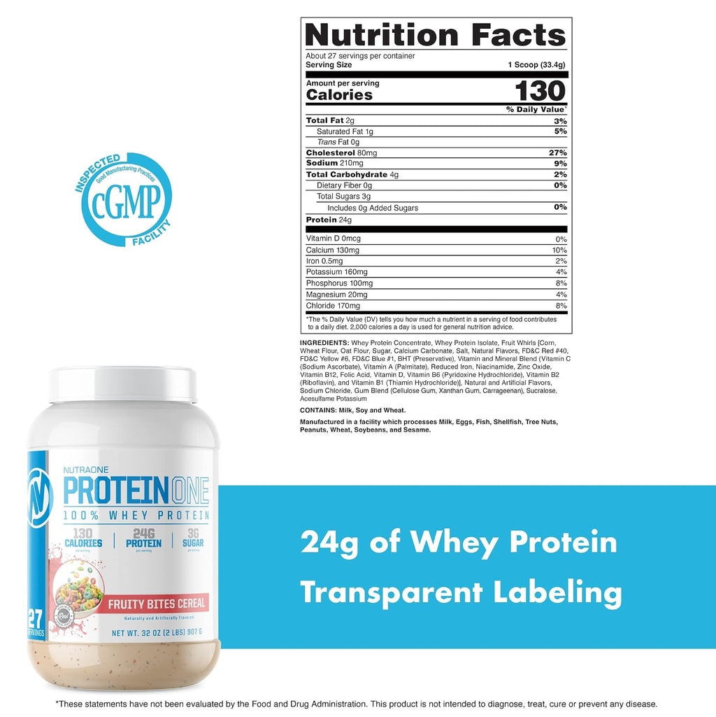 delicious fruity whey protein powder