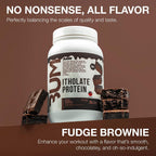 delicious fudge brownie protein supplement