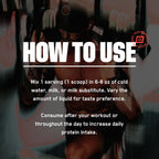 delicious fudge flavour protein supplement