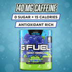delicious G Fuel Chug Rug drink powder