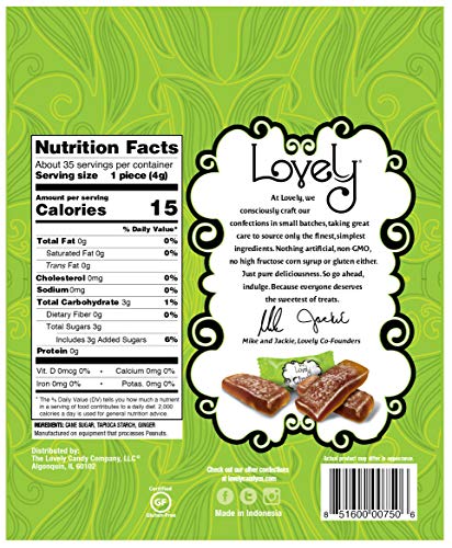delicious ginger chews for snacking