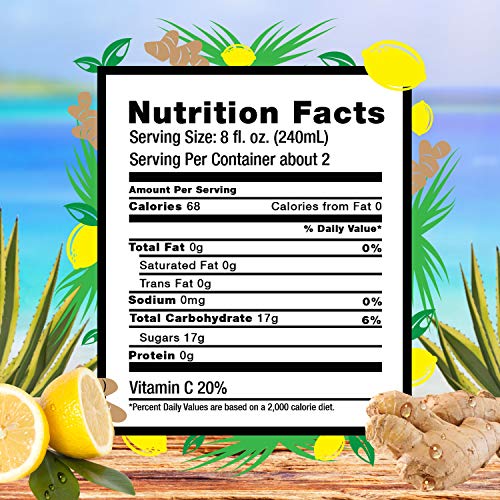 delicious ginger drink for hydration
