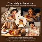 Delicious ginger goji tea flavor