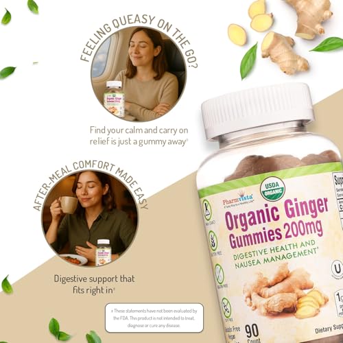 delicious ginger gummies for wellness
