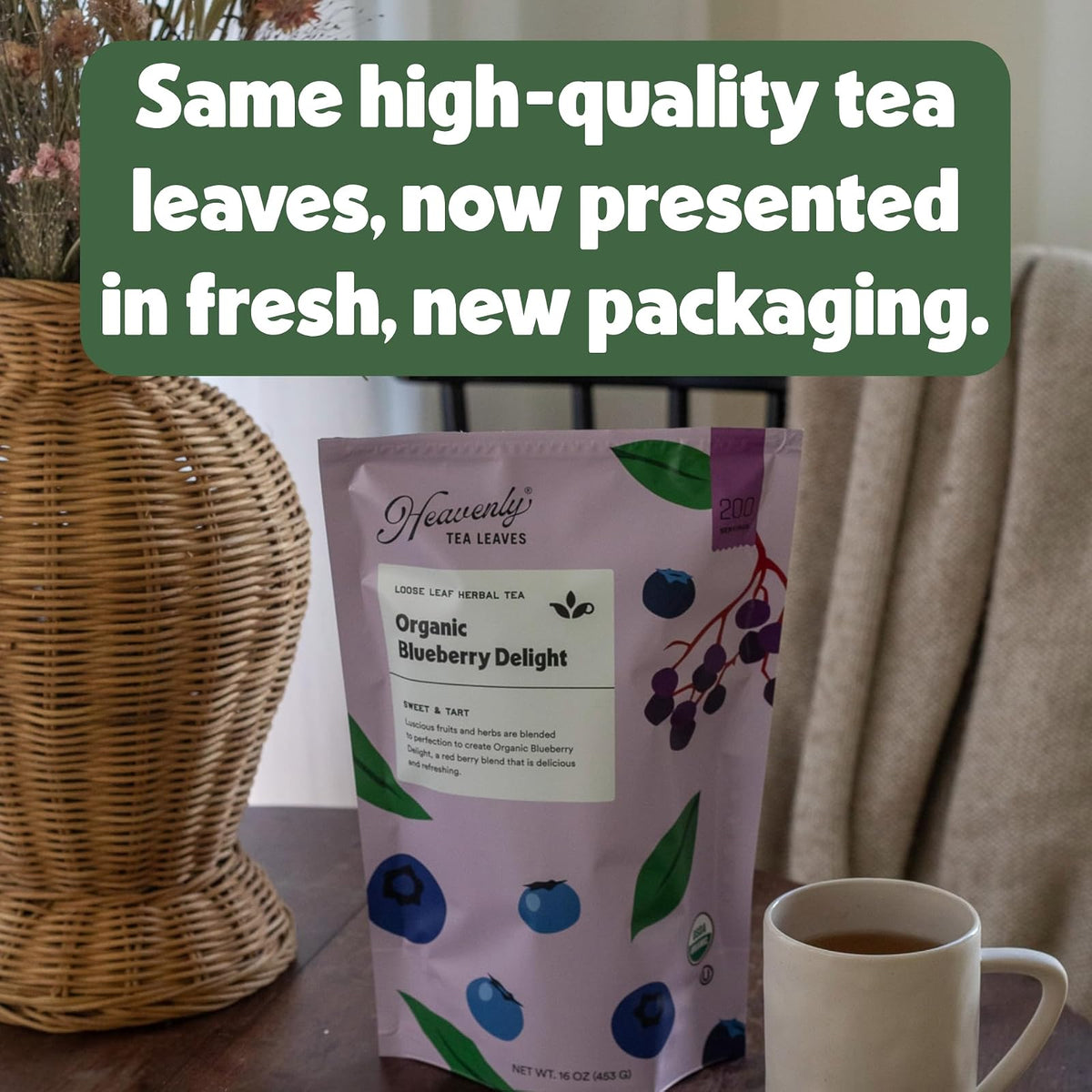 delicious ginger tea flavour