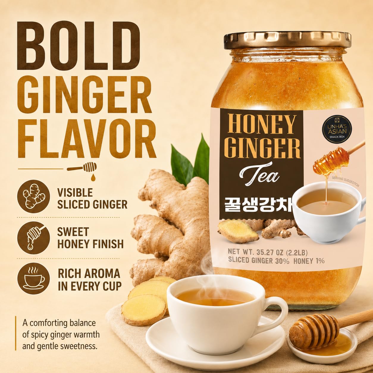delicious ginger tea for digestion