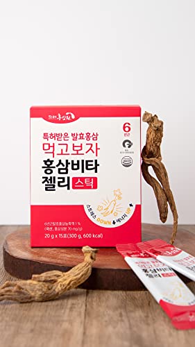 delicious ginseng vitamin jelly sticks