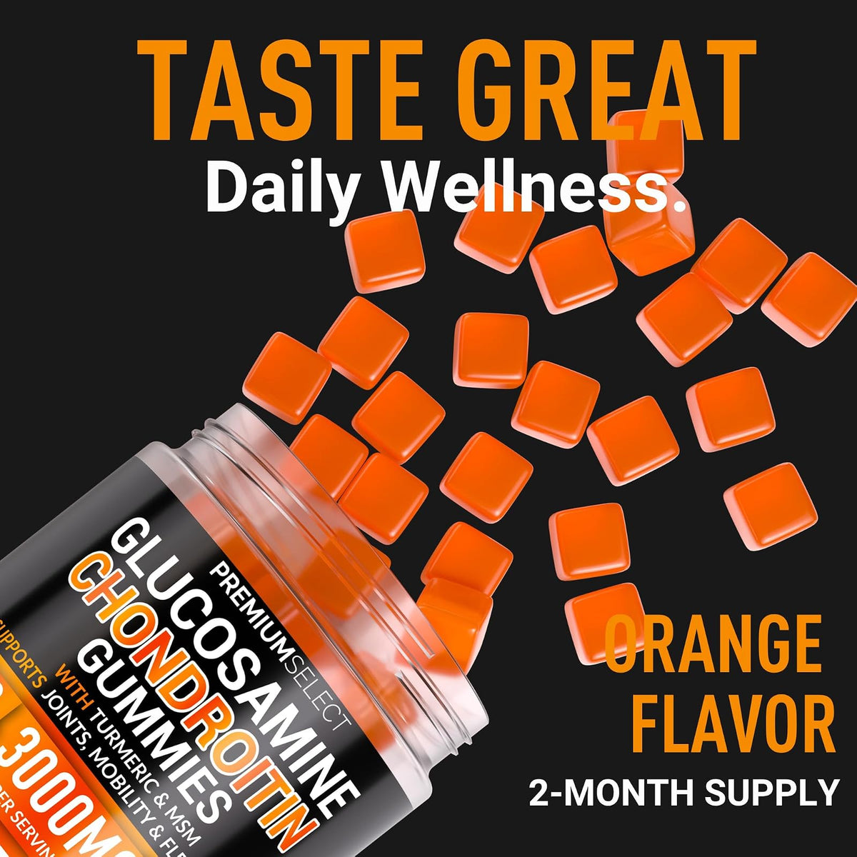 delicious glucosamine chondroitin gummies for adults
