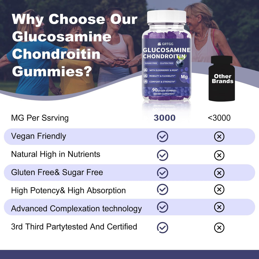 delicious glucosamine gummy supplements