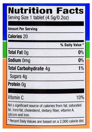 Delicious glucose tablets for everyday use