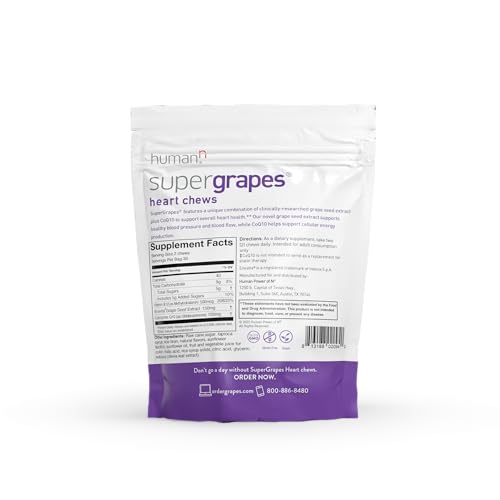 delicious grape chews for heart health