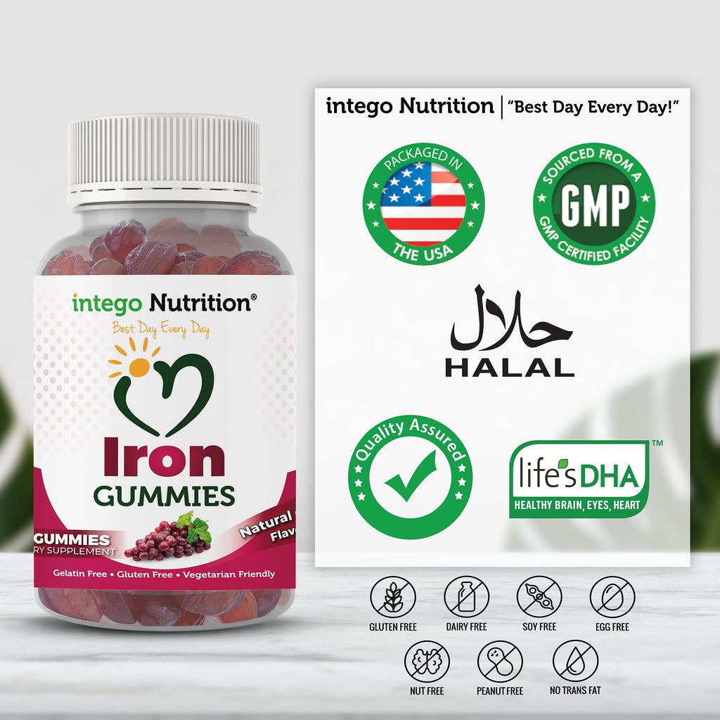 delicious grape iron multivitamins
