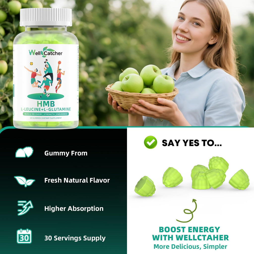 Delicious green apple BCAA supplement