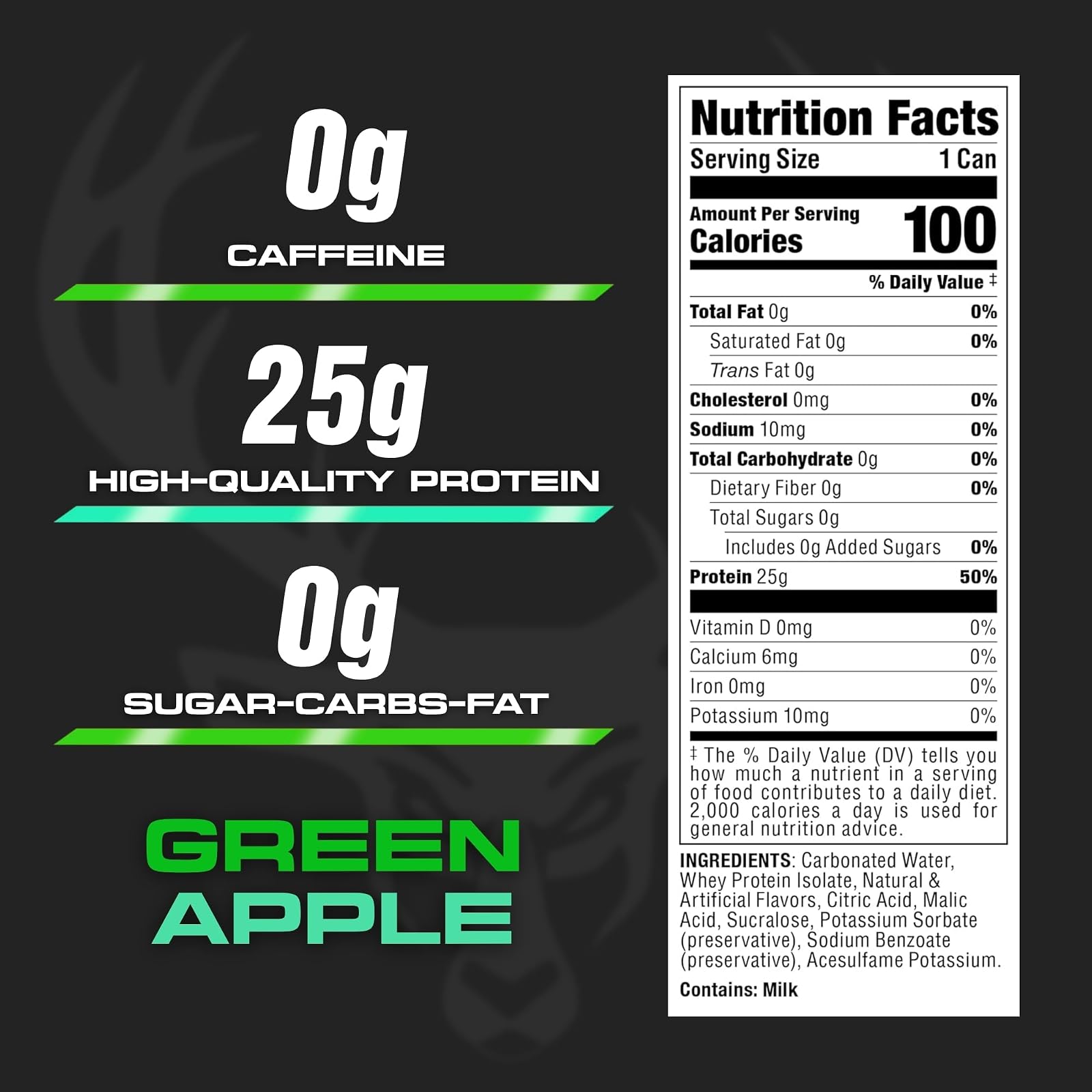 delicious green apple flavour