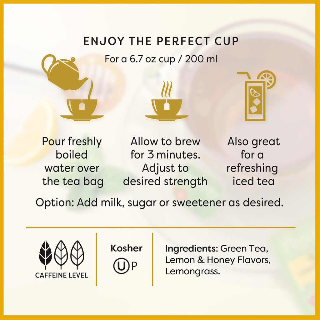 delicious green tea for wellness