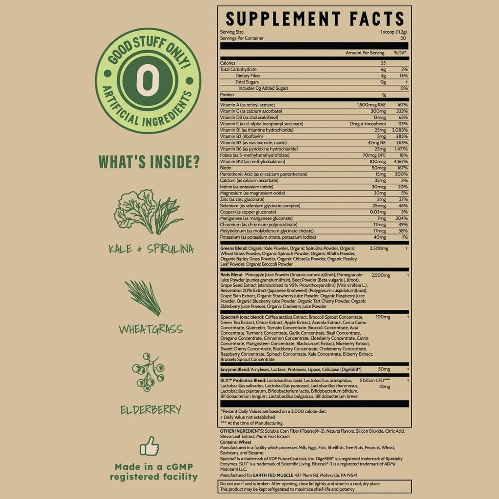 delicious greens powders for smoothies