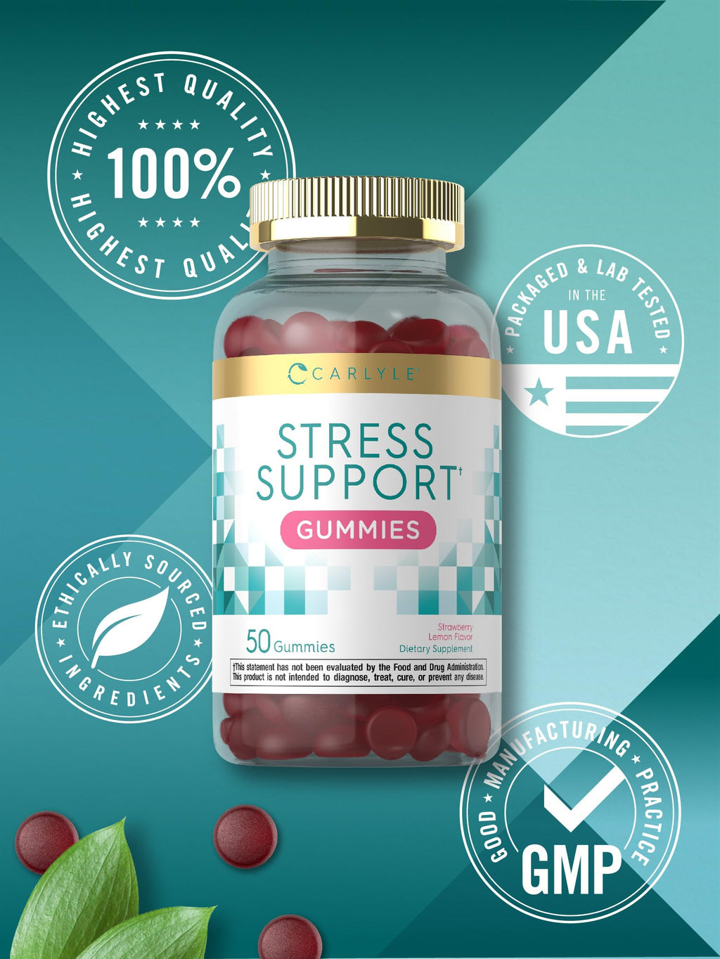 Delicious gummies for anxiety support
