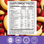 Delicious gummies for calcium intake