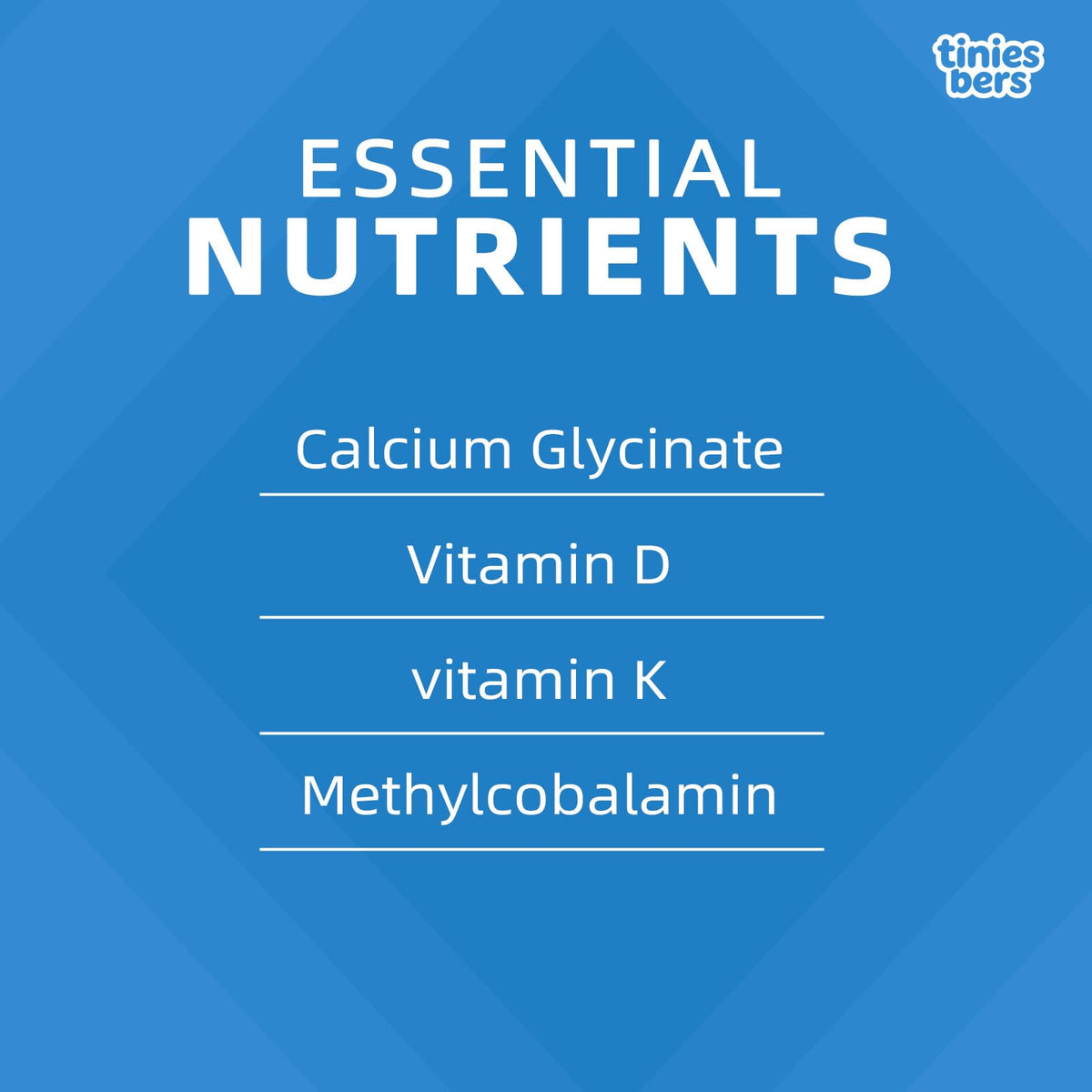 Delicious gummies for calcium intake