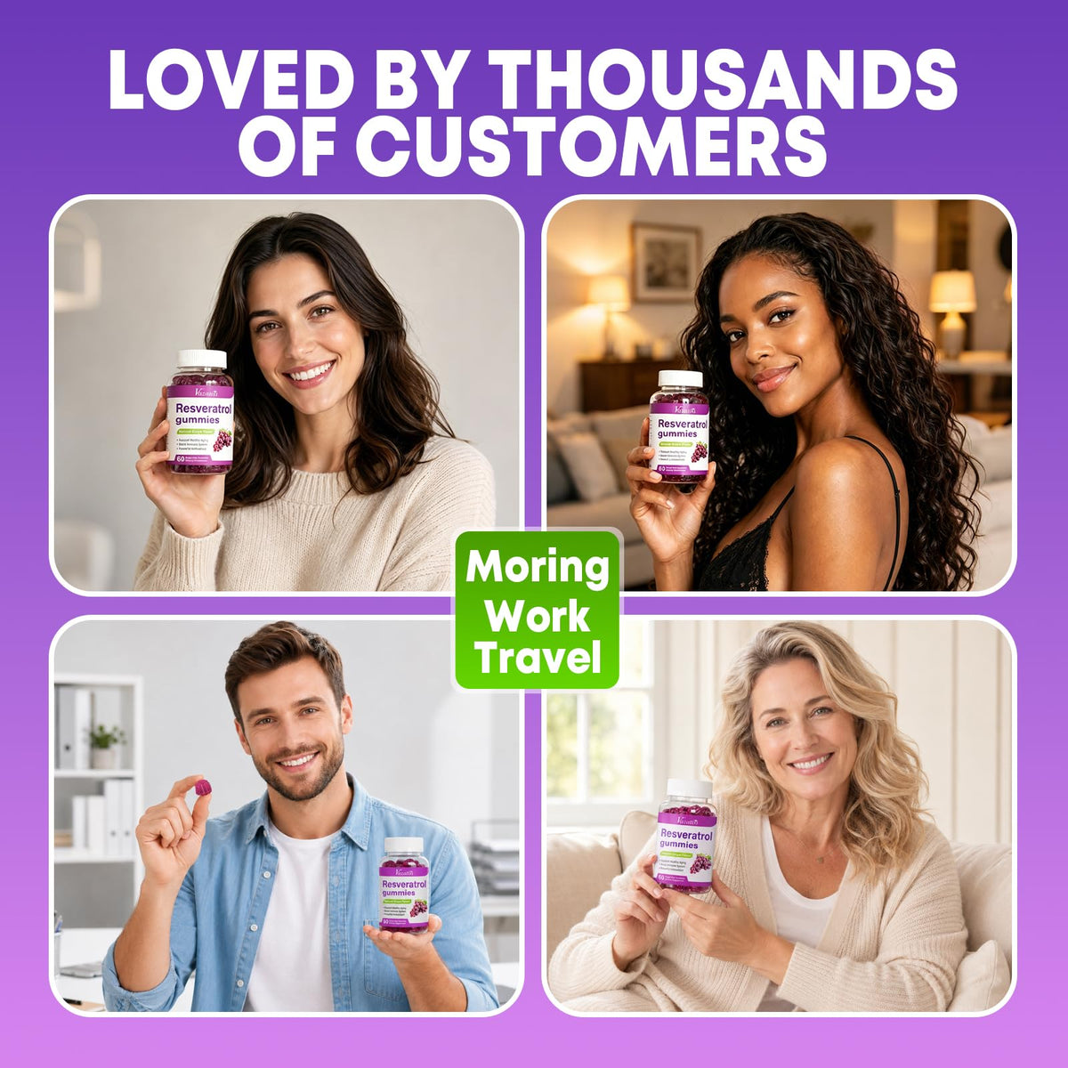Delicious gummies for daily antioxidant support