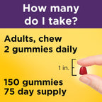 Delicious gummies for daily biotin intake