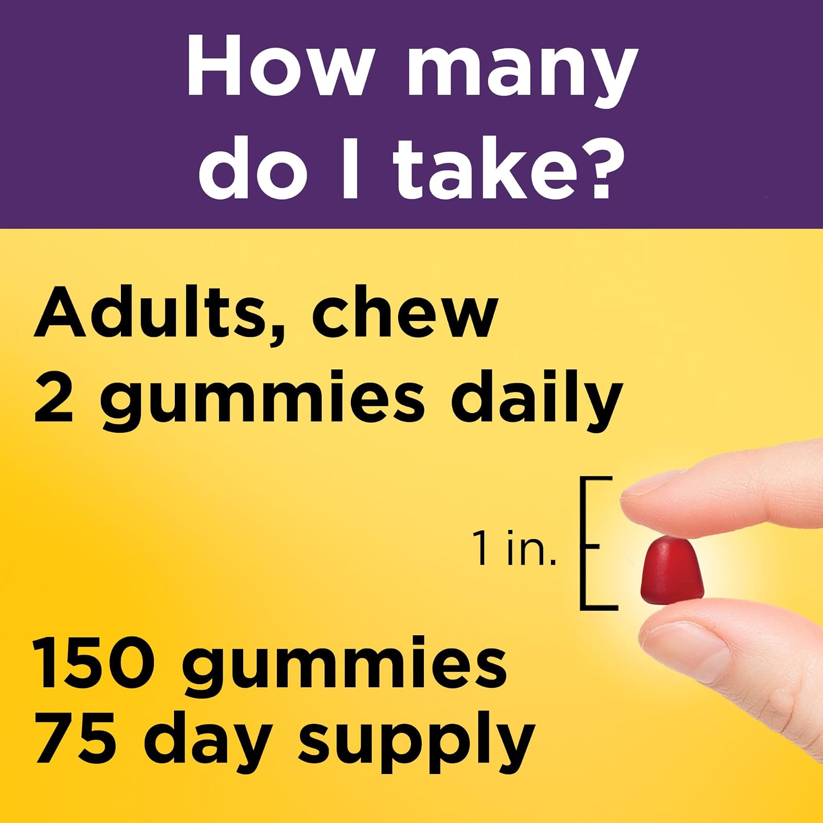 Delicious gummies for daily biotin intake