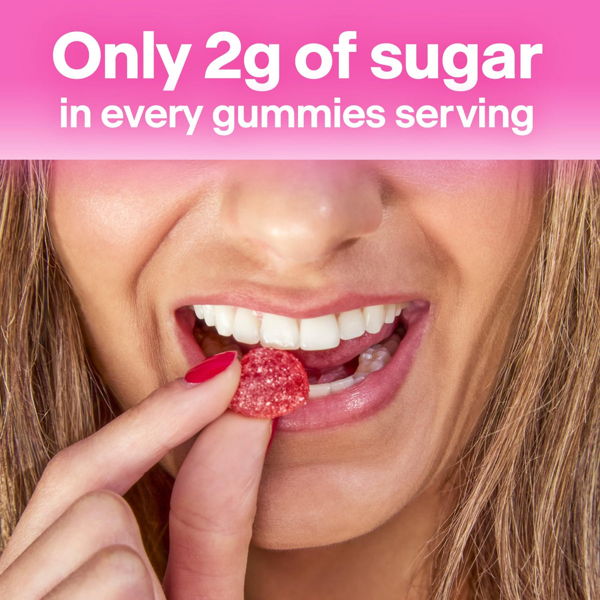 Delicious gummies for daily fiber intake