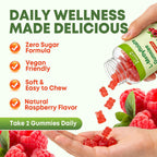 Delicious gummies for daily folate intake