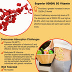 Delicious gummies for daily vitamin intake